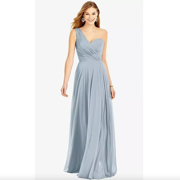 Dessy Collection | Dresses | Dessy Oneshouldered Draped Chiffon ...
